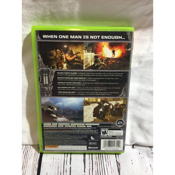 Electronic Arts | Video Games & Consoles | Xbox 36 Army Of Two Cib ...